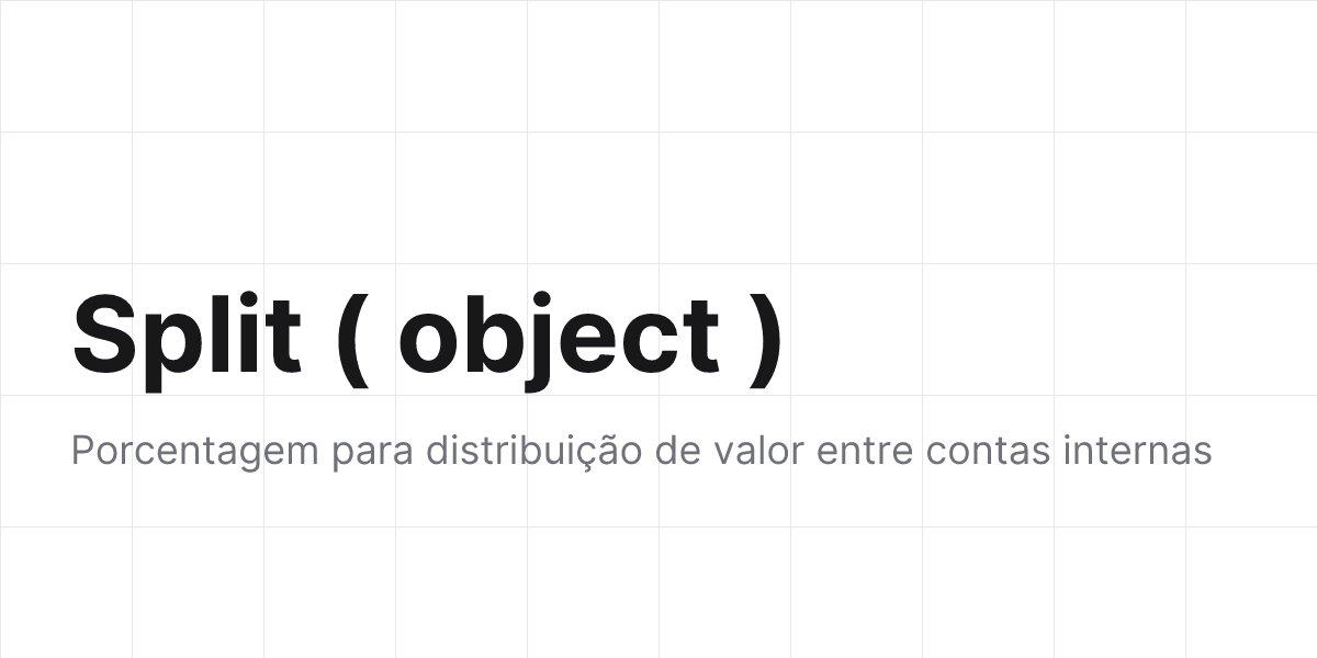Split ( object ) - BS PAY